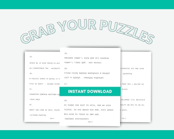 Printable Cryptogram Quotes May Cryptogram | Printable Puzzle For Kids