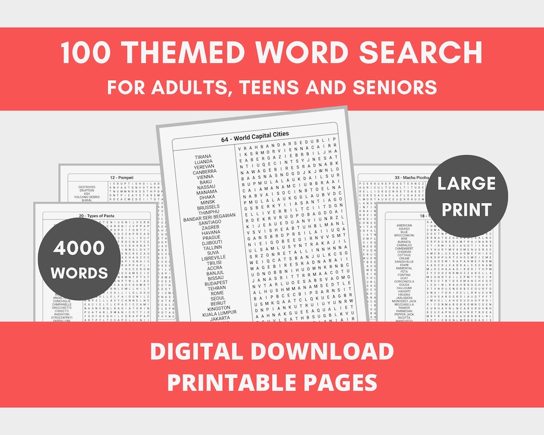 Large Print Word Search Free Printable - prntbl.concejomunicipaldechinu ...