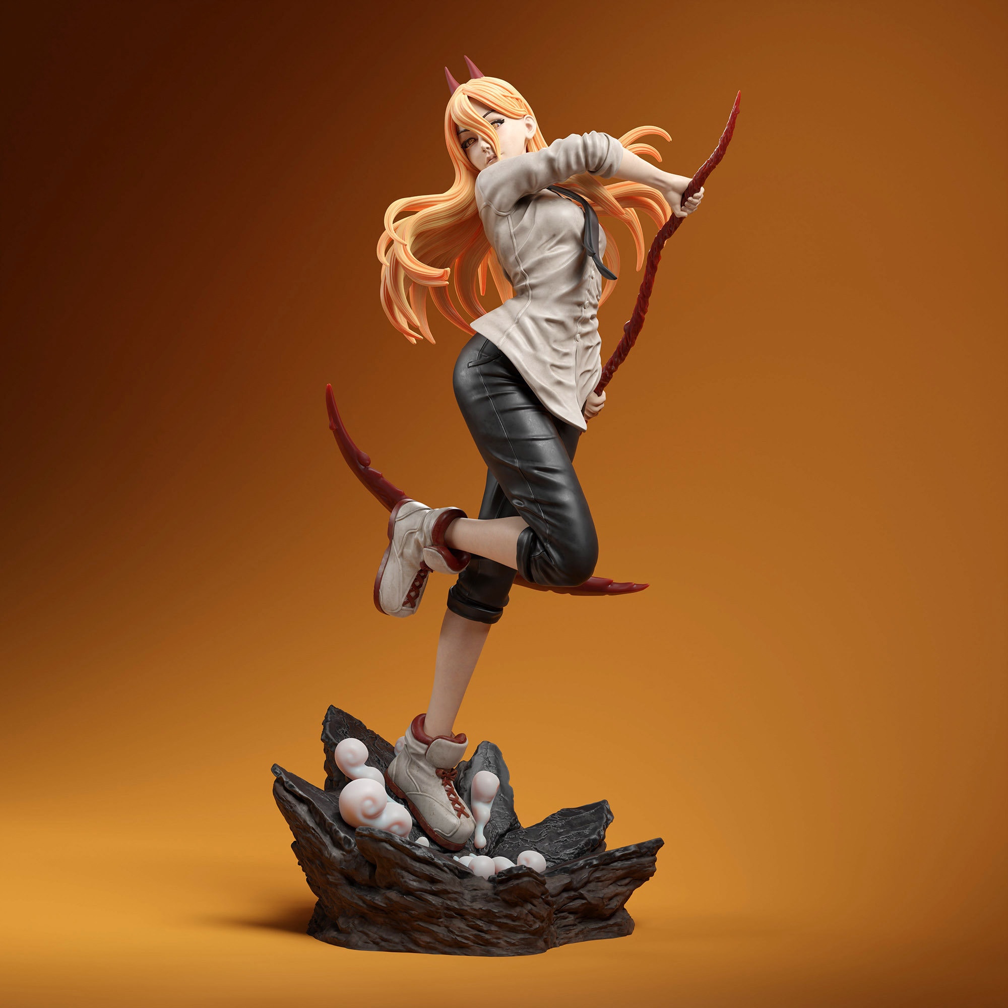 Chainsaw Man Power Action Figure Anime Manga - Etsy