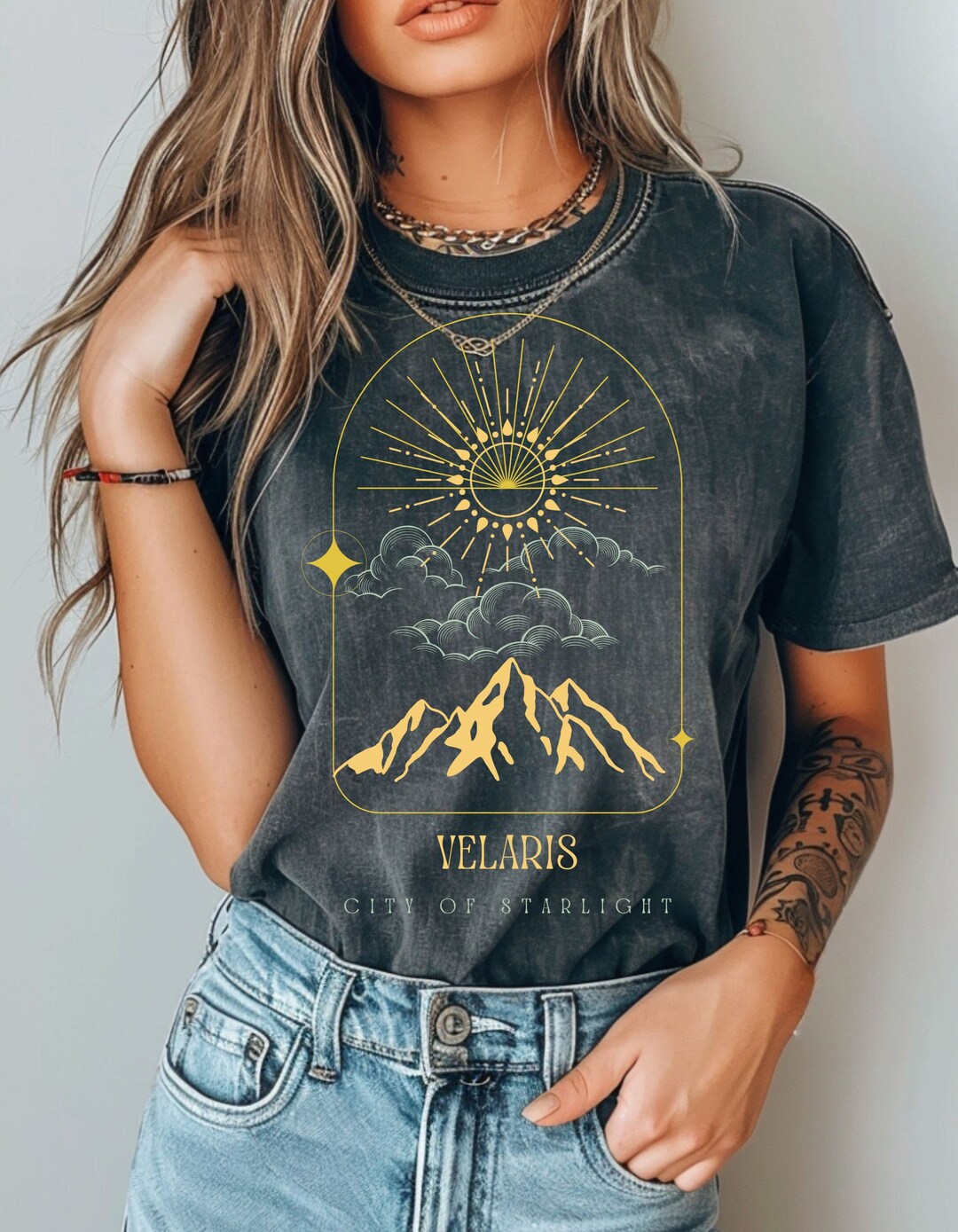 Velaris Shirt, City of Starlight Shirt, the Night Court Shirt, SJM ...