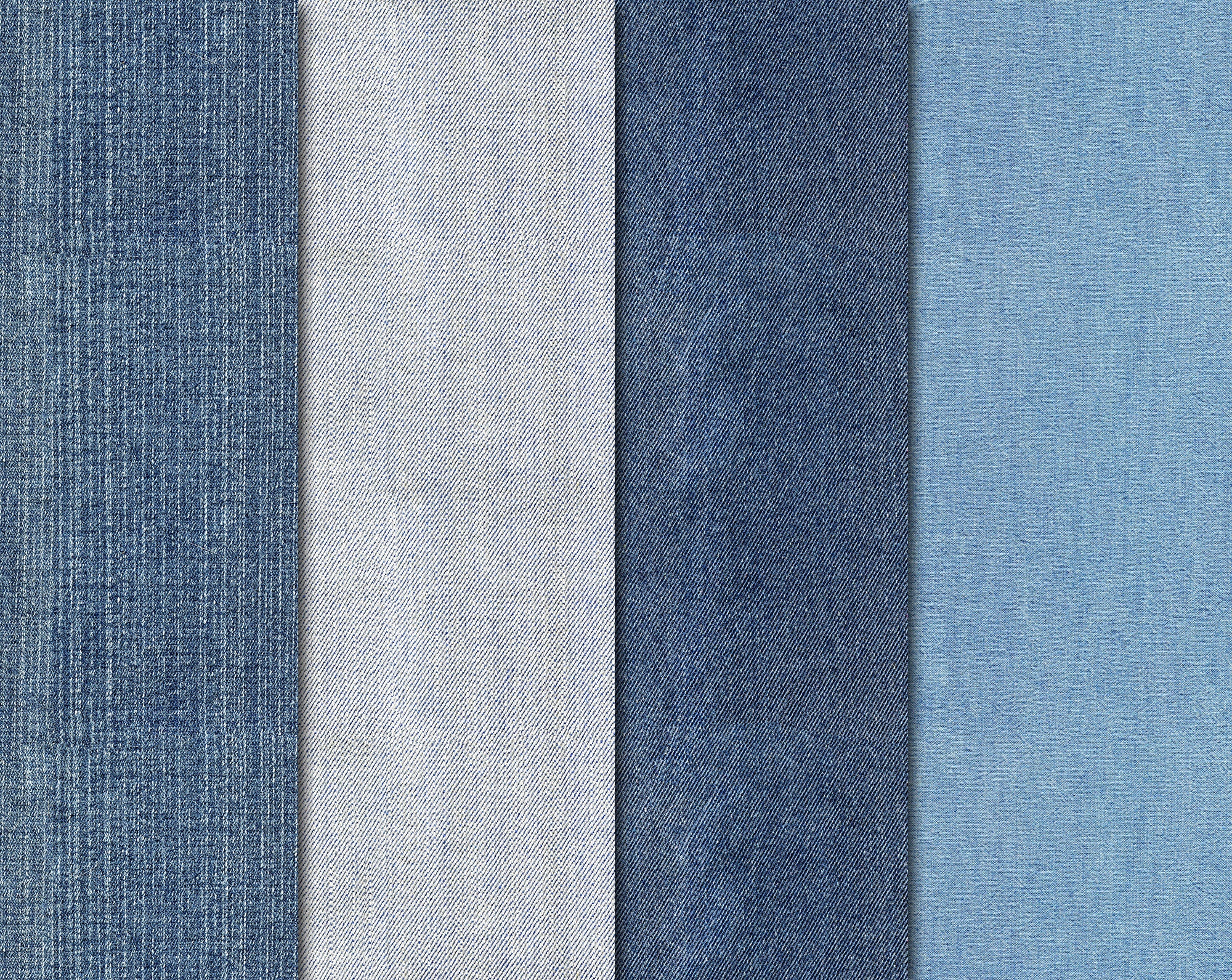 Digital Denim Seamless Paper Pack, 16 Printable Scrapbooking Papers ...