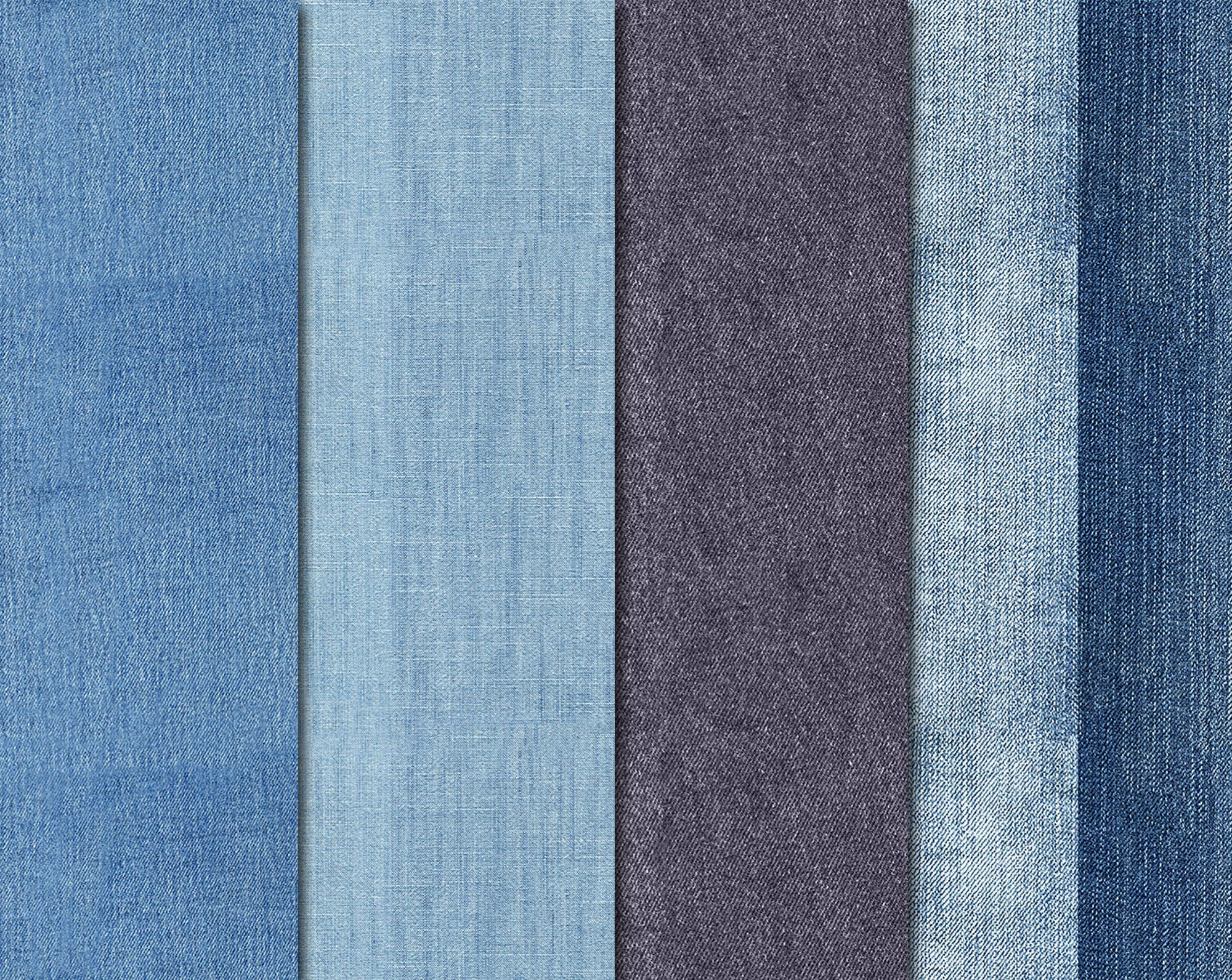 Digital Denim Seamless Paper Pack, 16 Printable Scrapbooking Papers ...