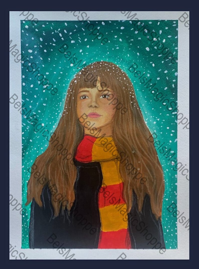 Hermione Granger Portrait - Etsy