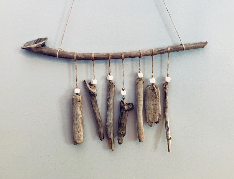 Handmade Driftwood Chimes - Etsy