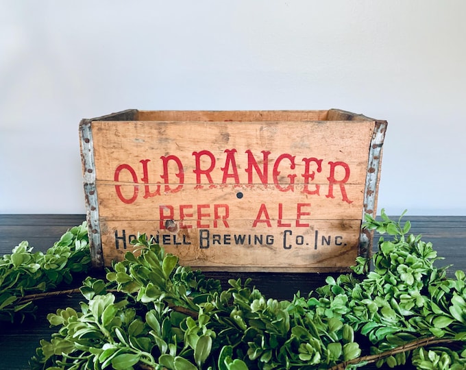 Beautiful Rare Old Crate, Old Ranger Beer & Ale, Hornell Brewing Co ...