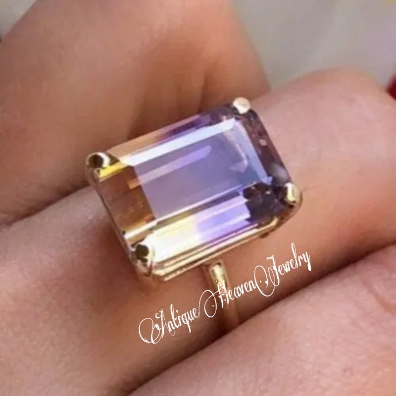 Healing Crystals Ring - Etsy