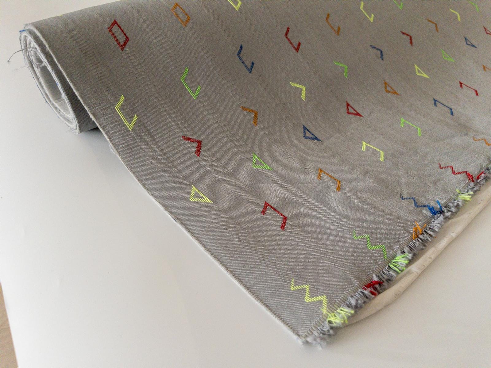 Upholstery Fabric Grey Inca for VW Bus T4/T5 - Etsy