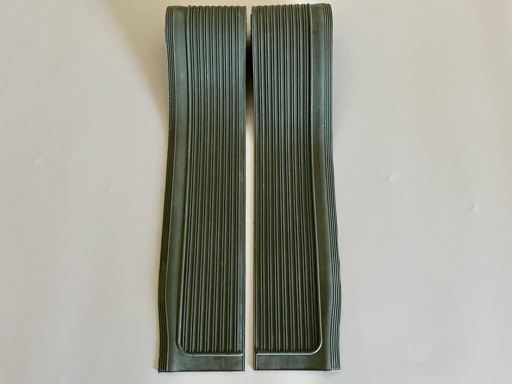 For Mercedes Benz R107 / W107 Door Rubber Sill Covers OLIVE GREEN New ...