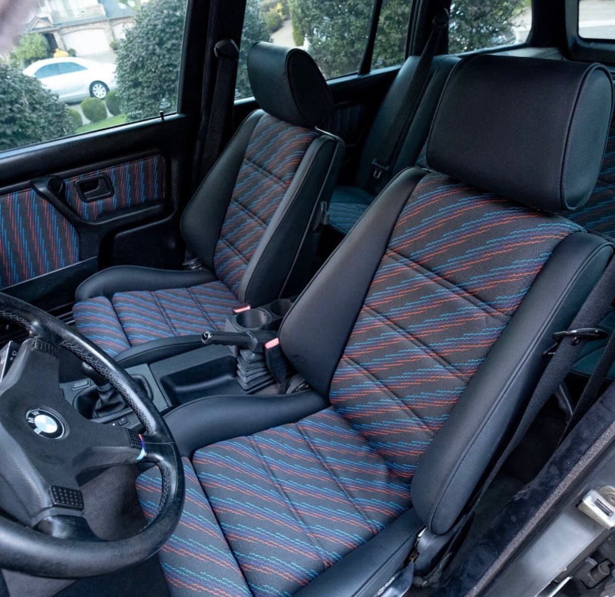 New Interior Seat Cloth Fabric Upholstery Embossed for E30 E36 E34 E28 ...