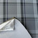 VW Golf GTI Seat Cloth Fabric: Gray Blue Plaid Upholstery - Etsy