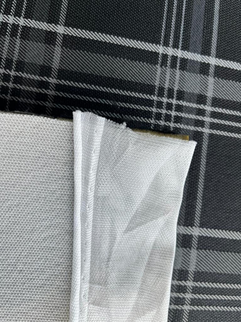 VW Golf GTI Seat Upholstery Fabric: Black & White Plaid - Etsy