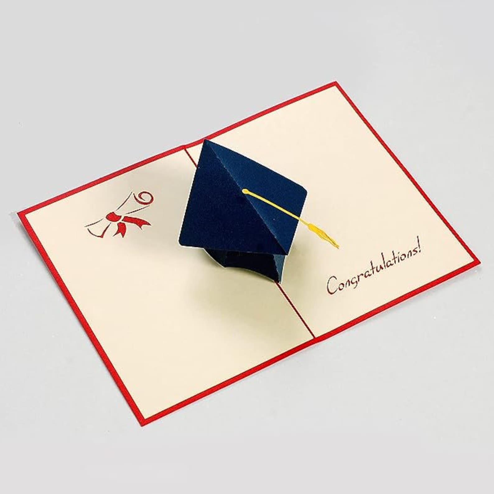 Graduation Pop up 3D Card. A Delightful Surprise Greeting Card ...