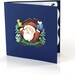 Santa Claus Decorating Christmas Tree 3D Pop up Card.a Delightful ...