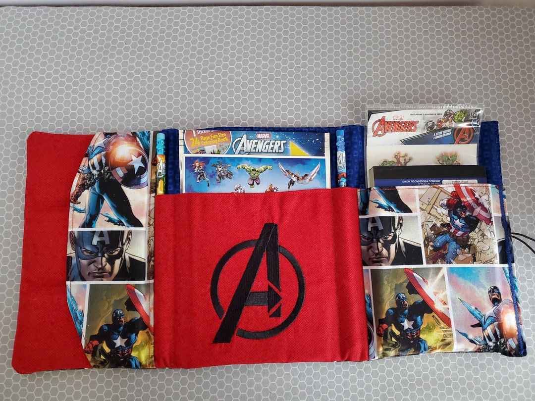 Avengers Captain America Activity Book - Etsy