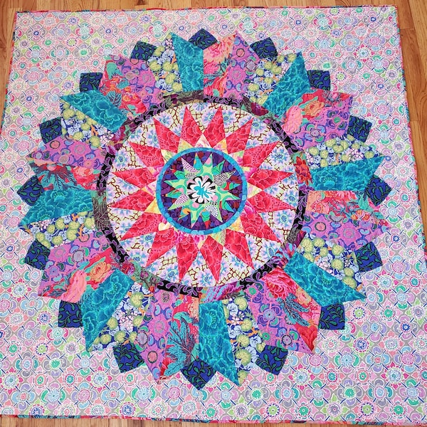 Mandala Quilt - Etsy