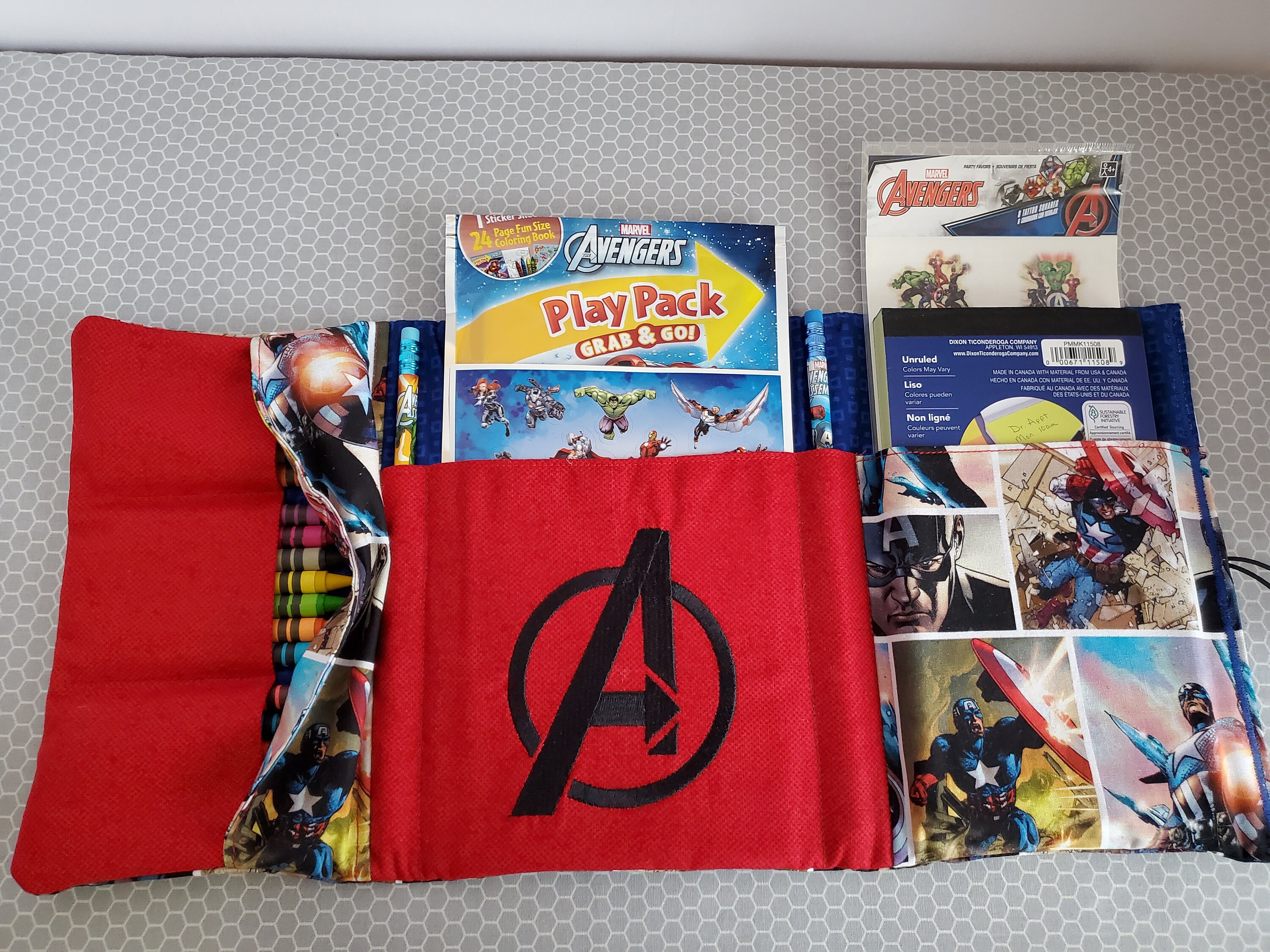 Avengers Captain America Activity Book - Etsy