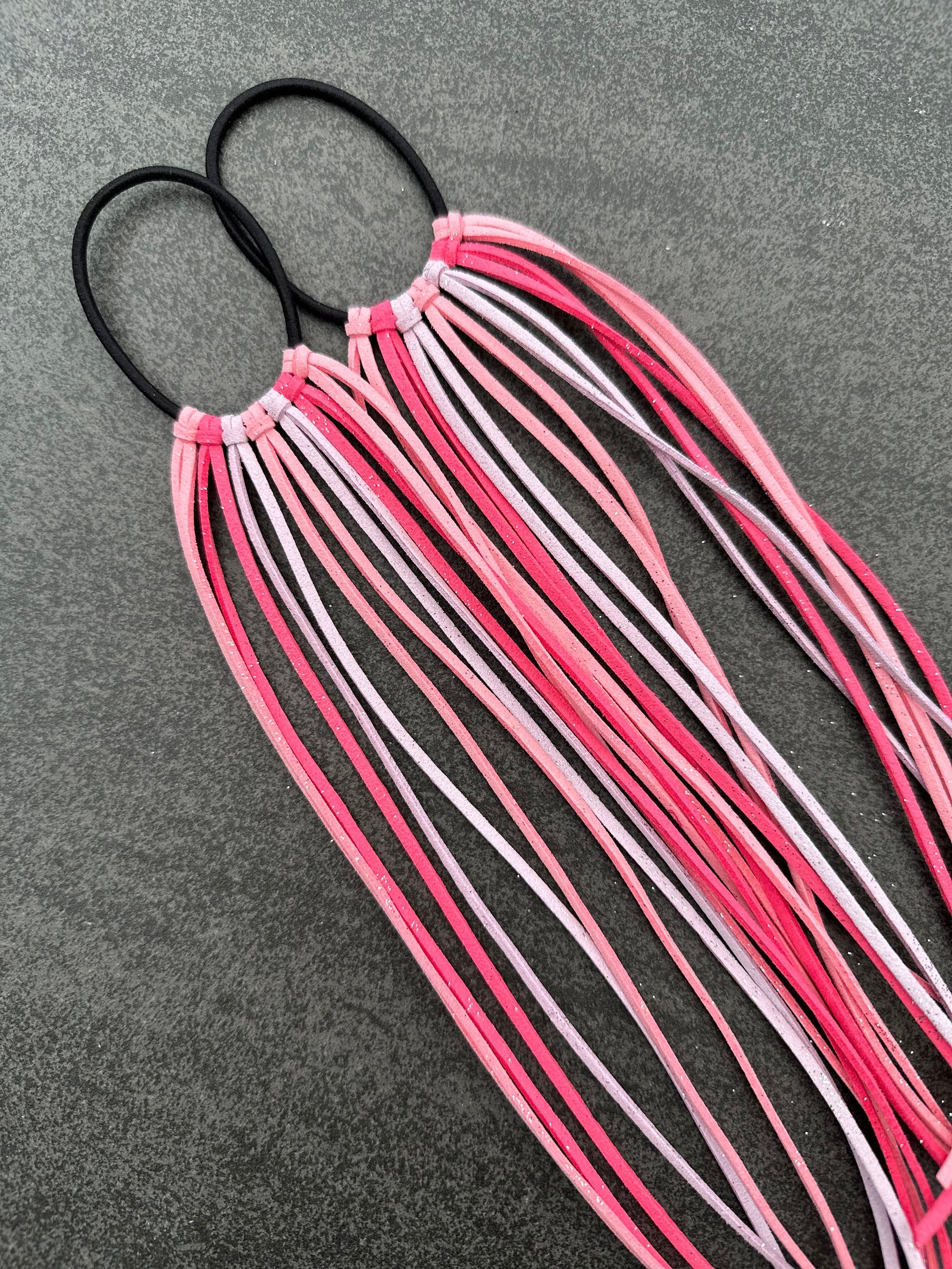 Handlebar Fringes Dino Fringes Colorful Leather Straps for Handlebars ...