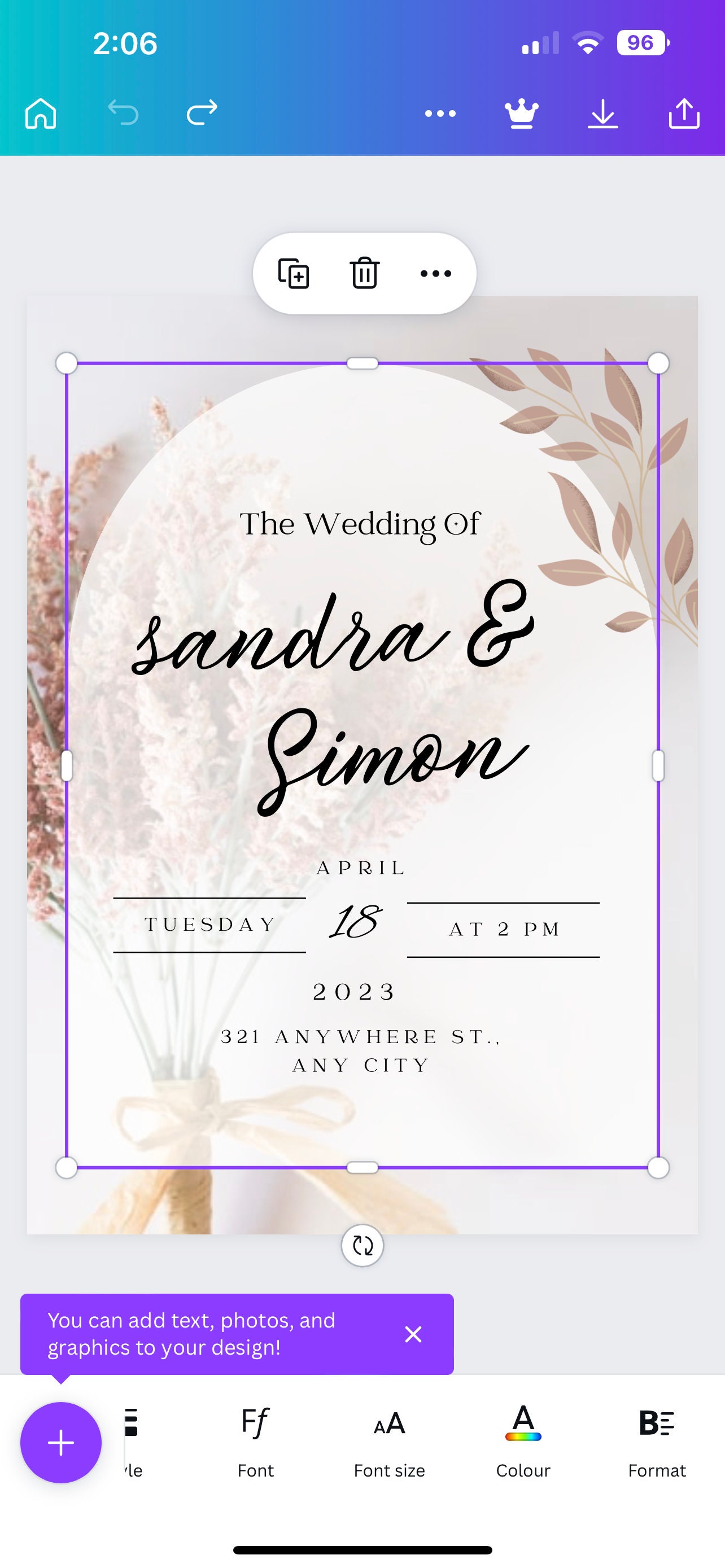 Wedding Invite Template for Wedding Newly Wed Wedding Gift for Her ...