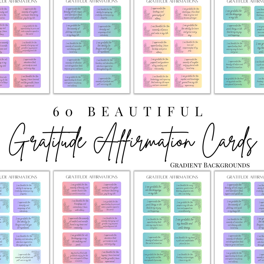 Gratitude Affiirmations | Grateful Affirmations | Morning Gratitude ...