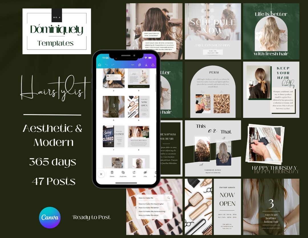 Digital Download Template: Canva Template Digital Designs Instagram ...