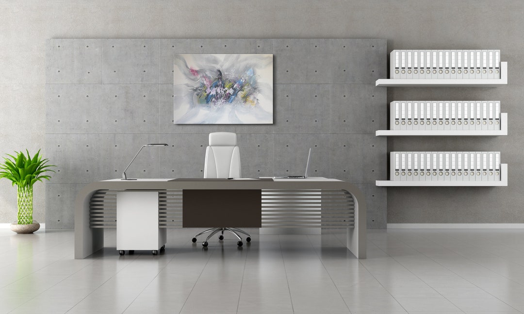 Modern Interior Wall Art, Office Wall Art Decor, Home Decor, Original ...