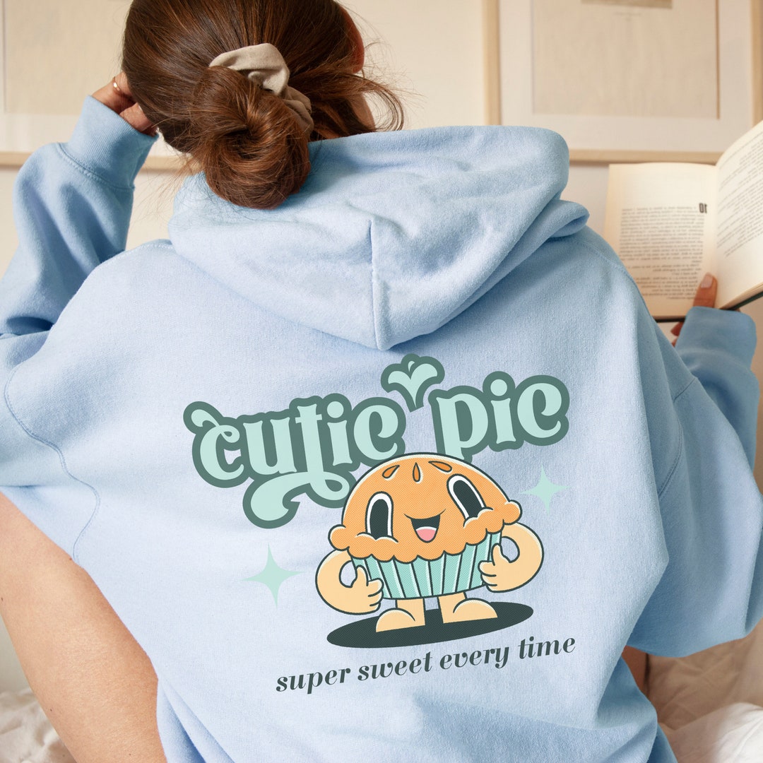 Cutie Pie Hoodie, Y2k Clothing, Y2k Hoodie, Spring Clothing, Womens ...