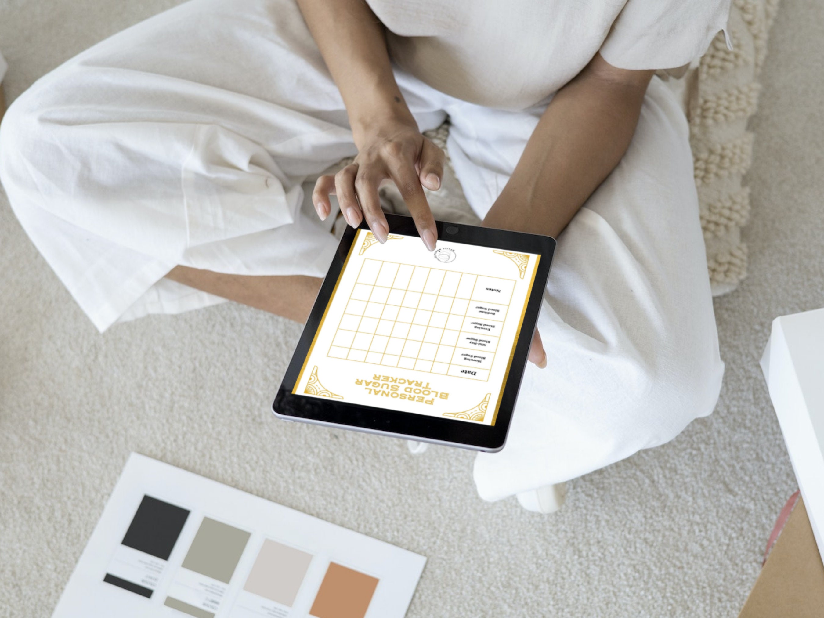 Digital Download Printable Personal Health Tracker Blood Sugar Blood ...