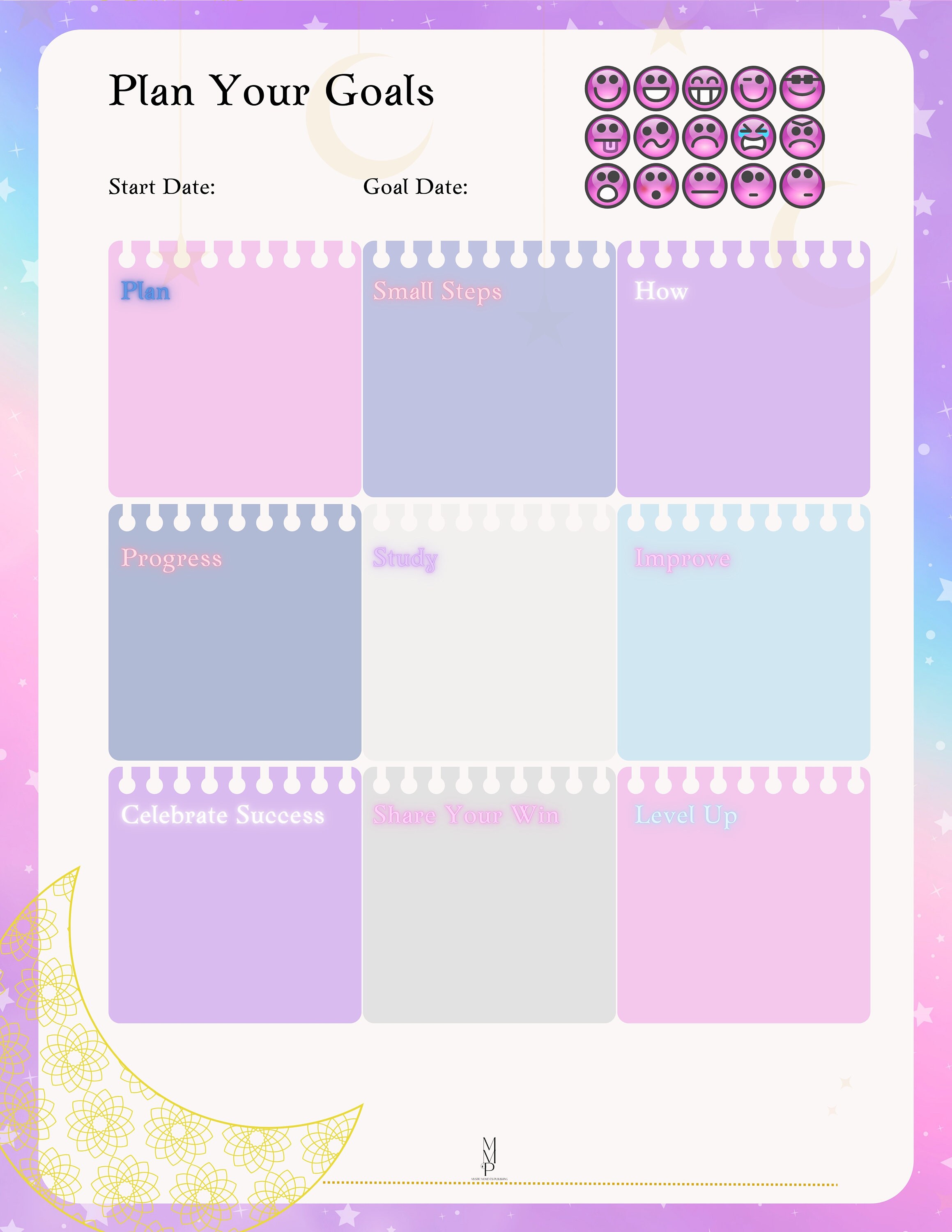 Printable Digital Planner Night Shift Focused Daily Calendar With 24hr ...