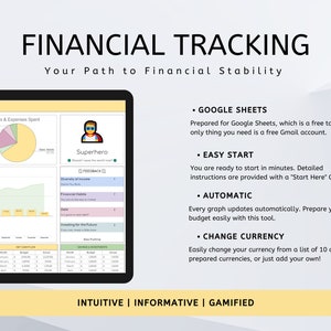 Annual Budget Spreadsheet, Monthly Budget, Google Sheets Budget ...