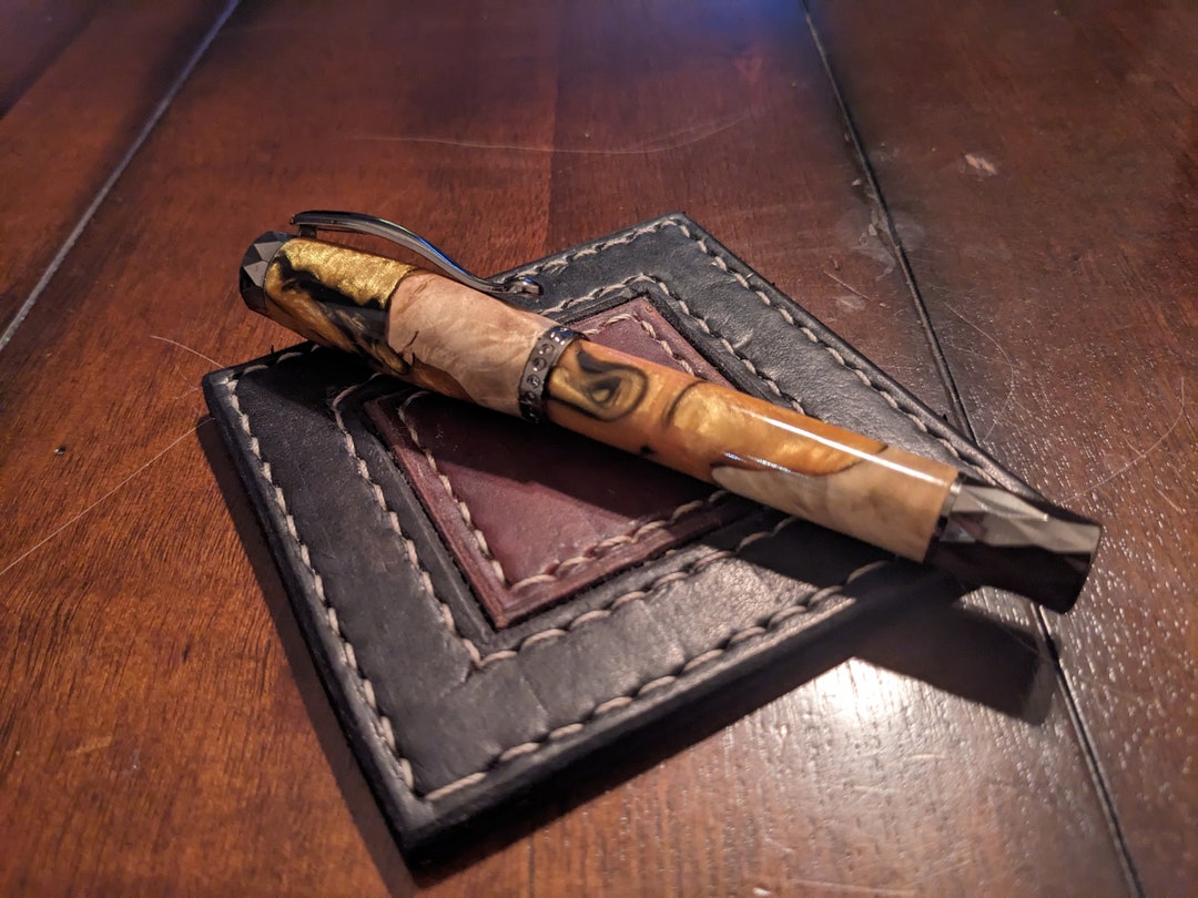Hand Turned Fiji/jasper Rollerball Pen - Etsy