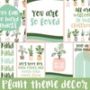 Plant Theme Editable Binder Covers & Spines for Teachers - Etsy