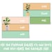 Editable Classroom Rolling Cart Labels and Organizers | Botanical ...