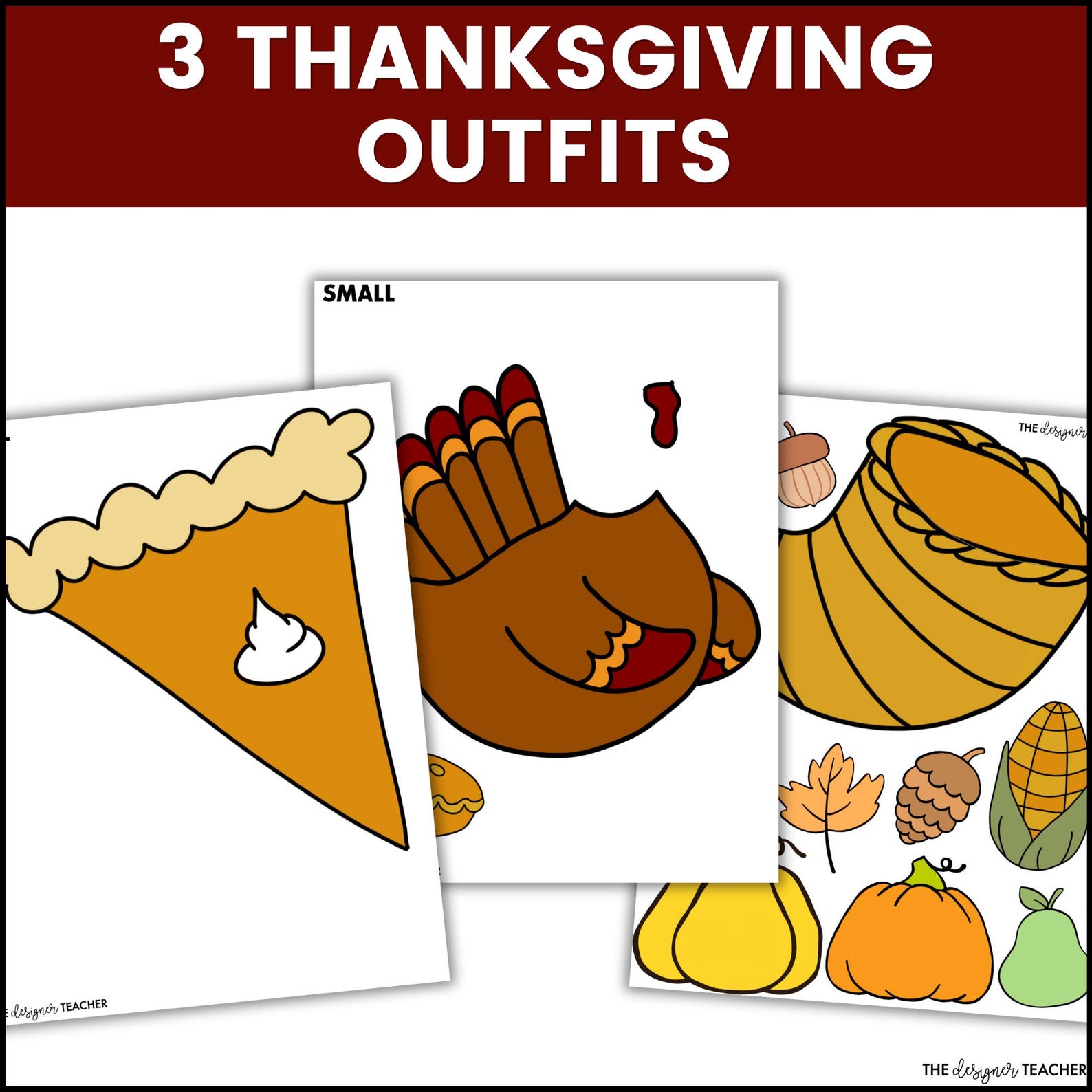 Thanksgiving Fall Autumn Classroom Silly Porch Goose Pet: Printable ...