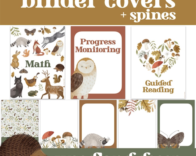 Woodland Speech Room Décor | Forest Camping Theme | Digital Download - Etsy