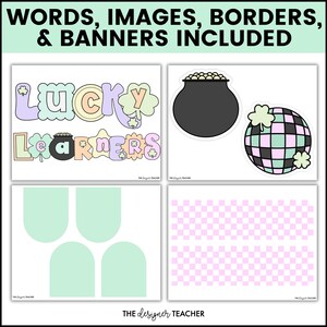 St. Patrick's March Spring Bulletin Board Kit Classroom Door Decor ...
