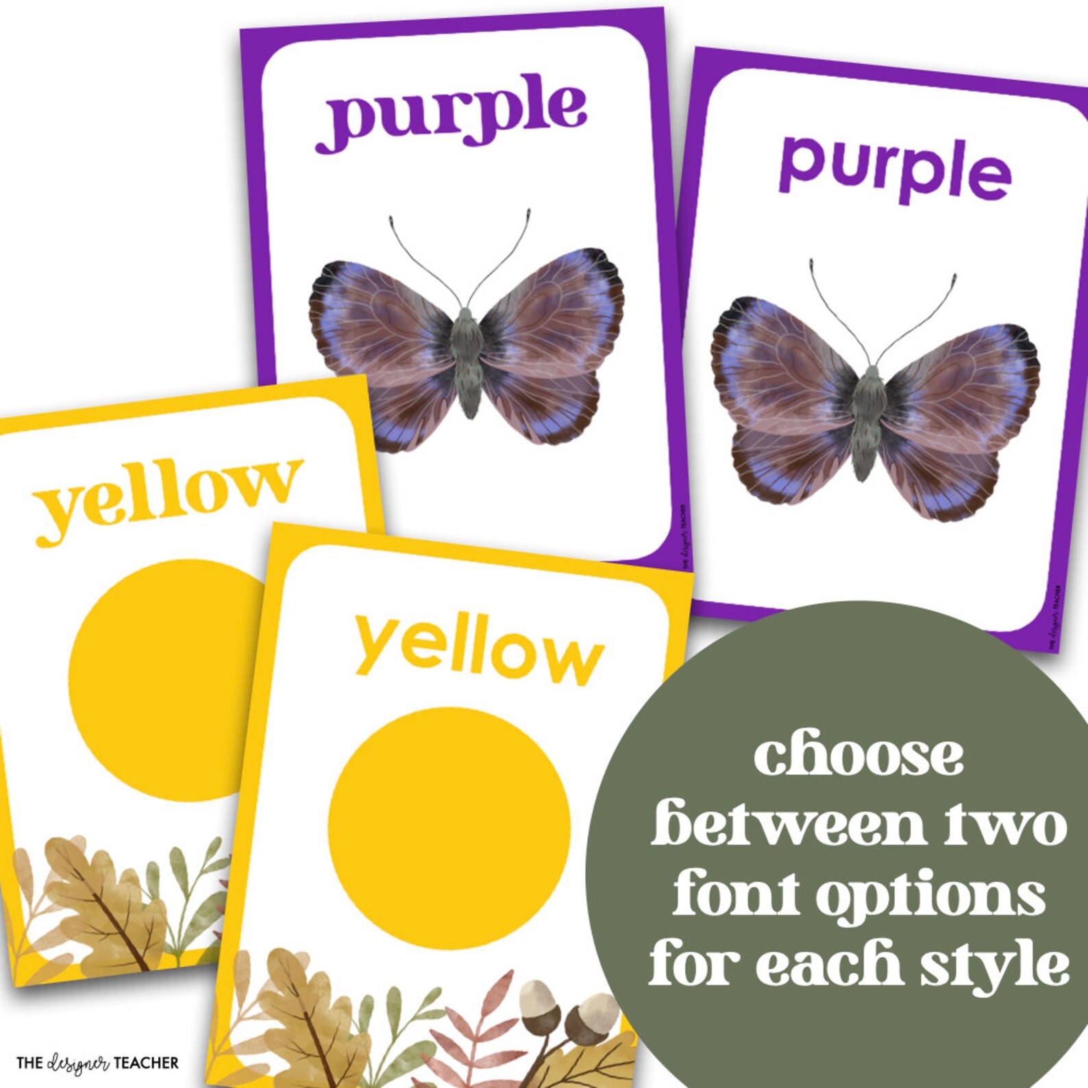 Woodland Theme Colors Posters Forest Theme Classroom Decor - Etsy