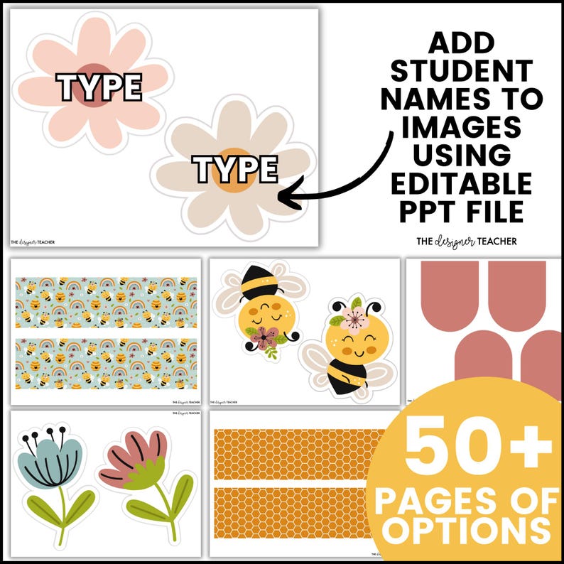 Back to School Summer Kindness August September Bee Kind Classroom ...