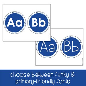 Editable Word Wall Display With Blue Watercolor Theme | Classroom ...