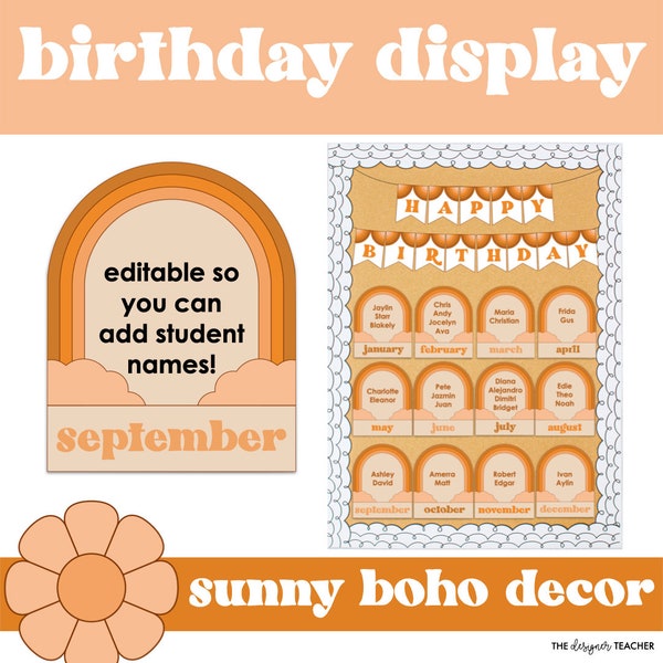 Classroom Birthday - Etsy
