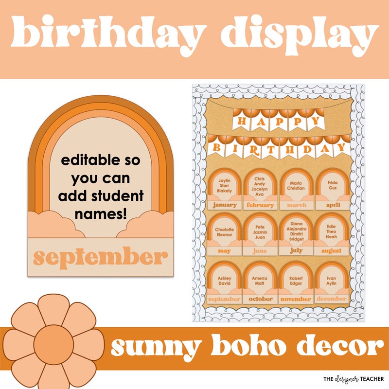 Classroom Birthday - Etsy