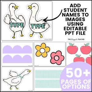 Silly Goose Back to School Bulletin Board Kit Classroom Beginning of ...