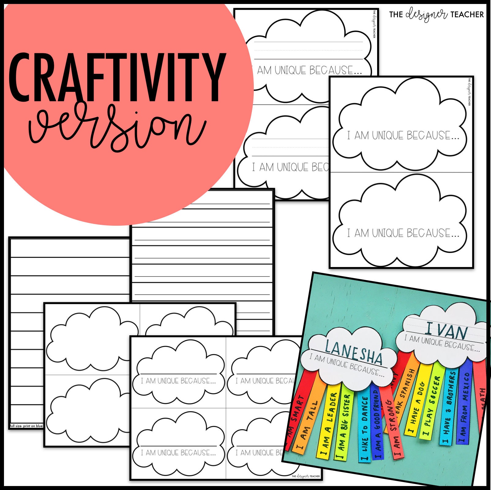 Rainbow Diversity Bulletin Board Back to School Bulletin Board Kit ...