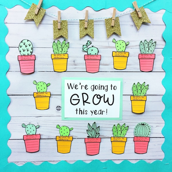 Classroom Cactus - Etsy