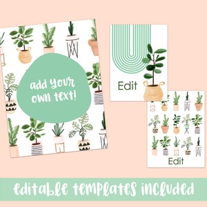 Inspirational Growth Mindset Inclusive Classroom Posters Plant Theme ...