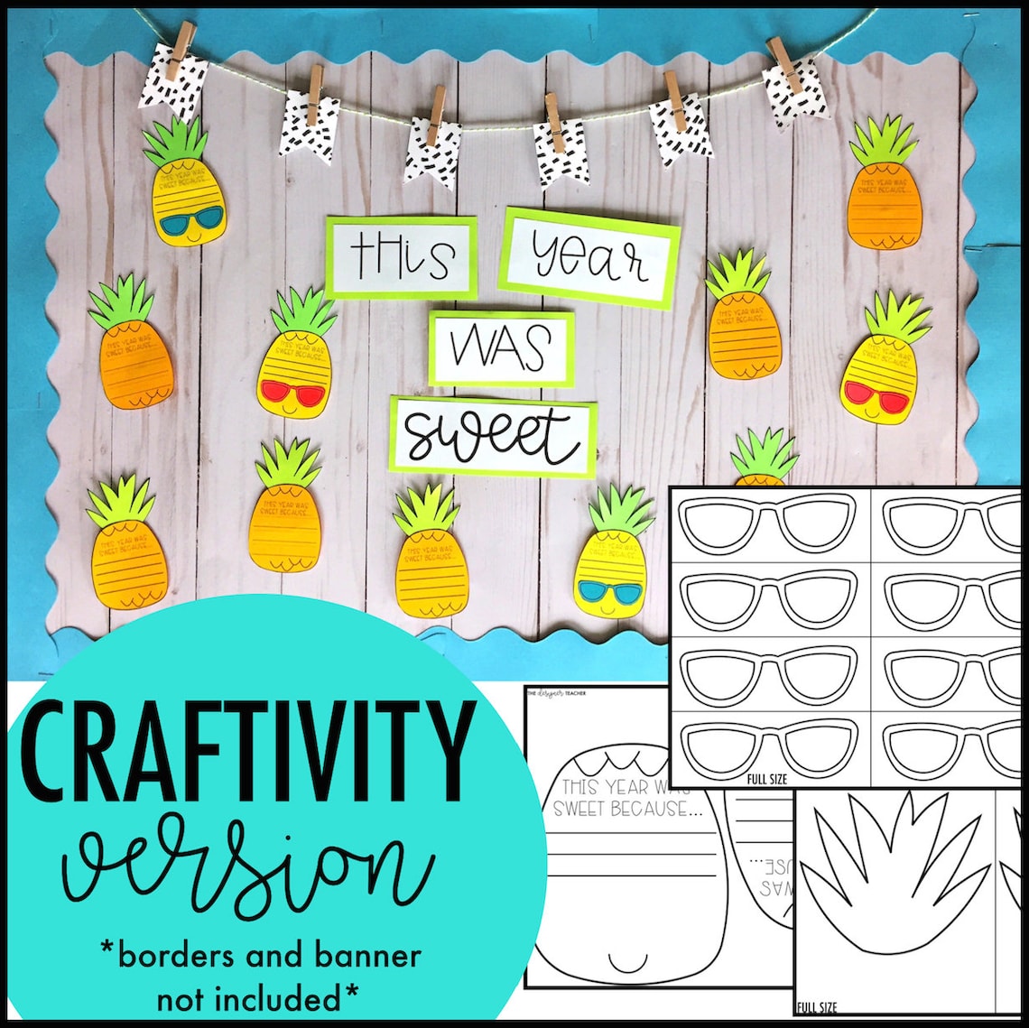 End of the Year This Year Was Sweet Bulletin Board for May, June ...