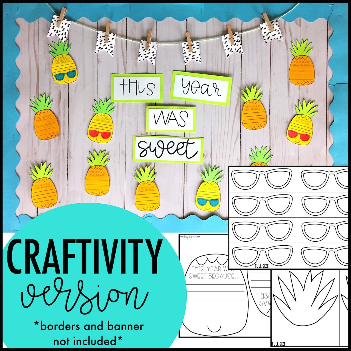 End of the Year This Year Was Sweet Bulletin Board for May, June ...