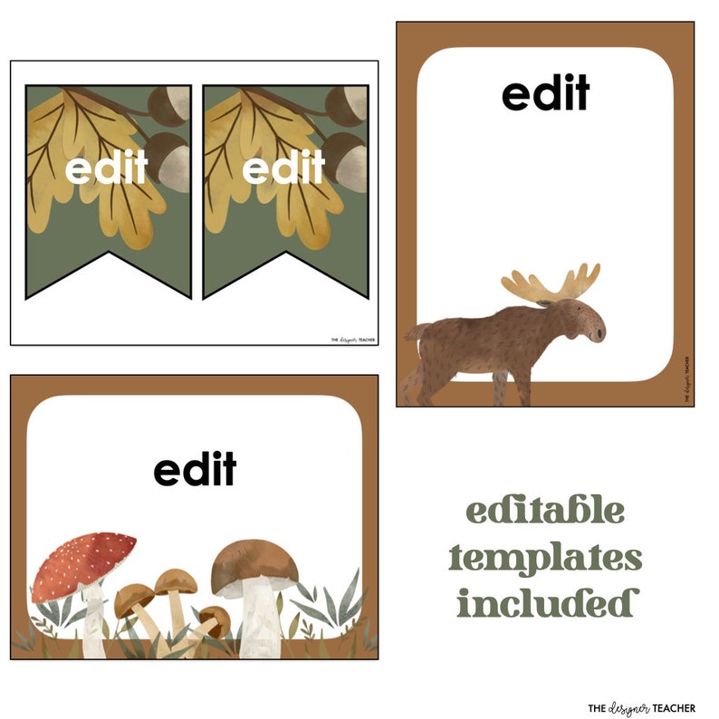 Editable Classroom Birthday Chart and Bulletin Board Display | Boho ...
