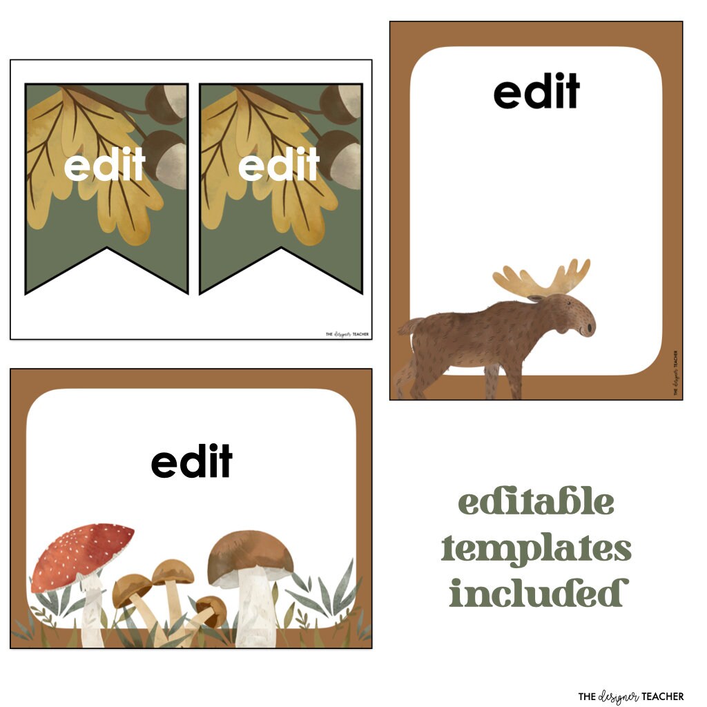 Editable Classroom Birthday Chart and Bulletin Board Display | Boho ...