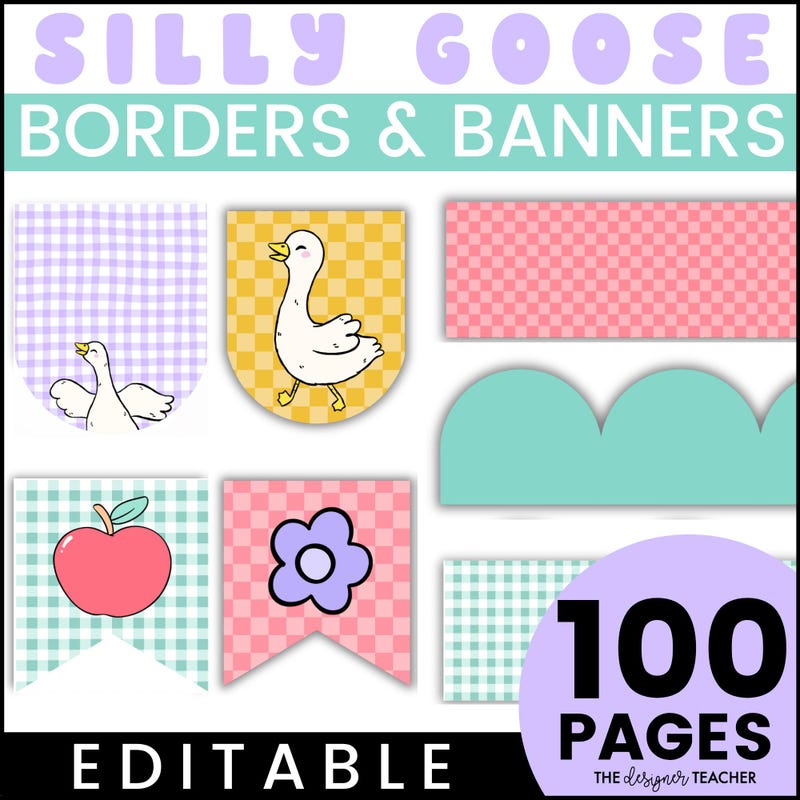 August Banner - Etsy