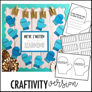 Smitten With Learning December Bulletin Board and Mitten Winter Door ...